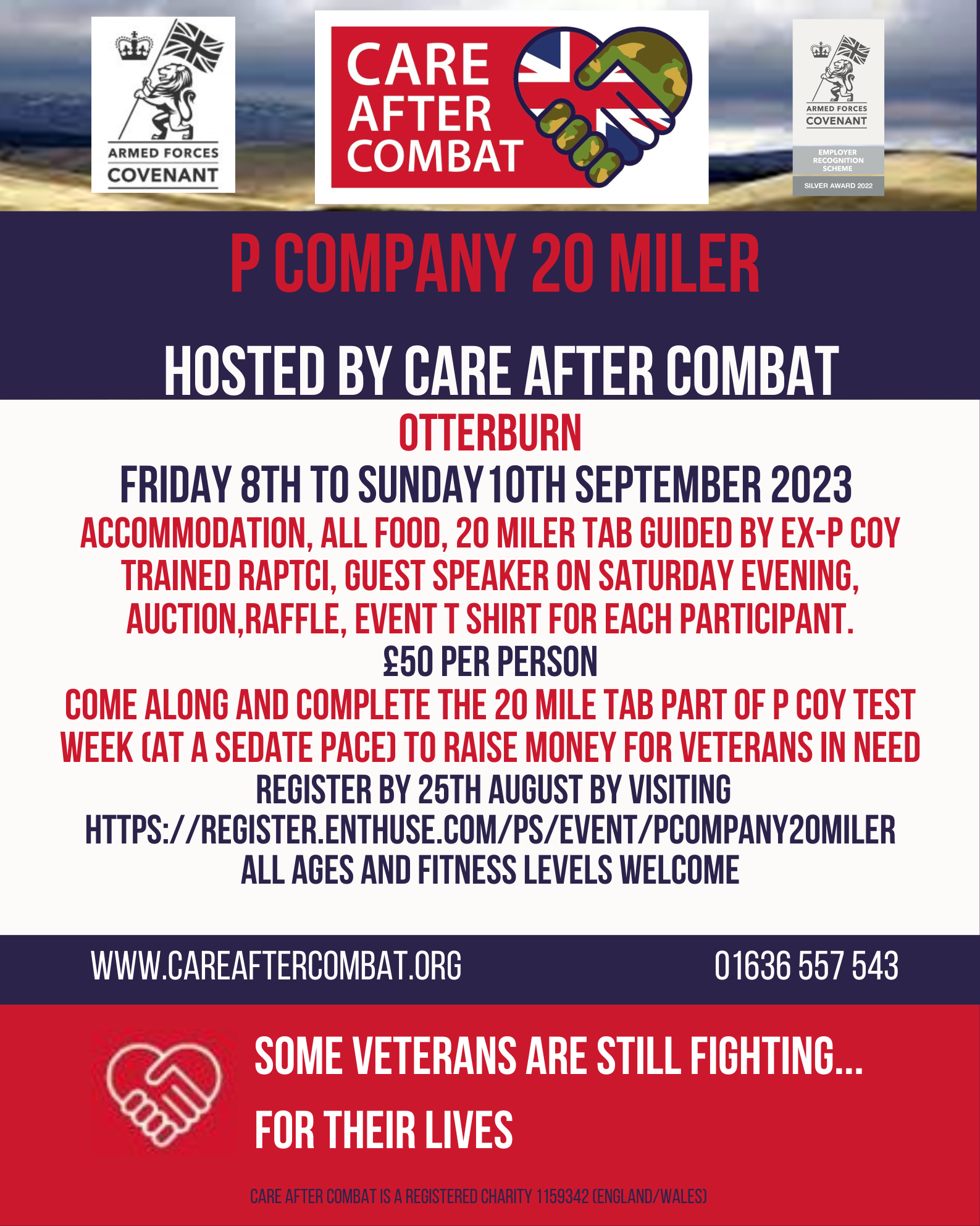Care After Combat P Coy 20 Miler at Otterburn – The Royal Yorkshire ...